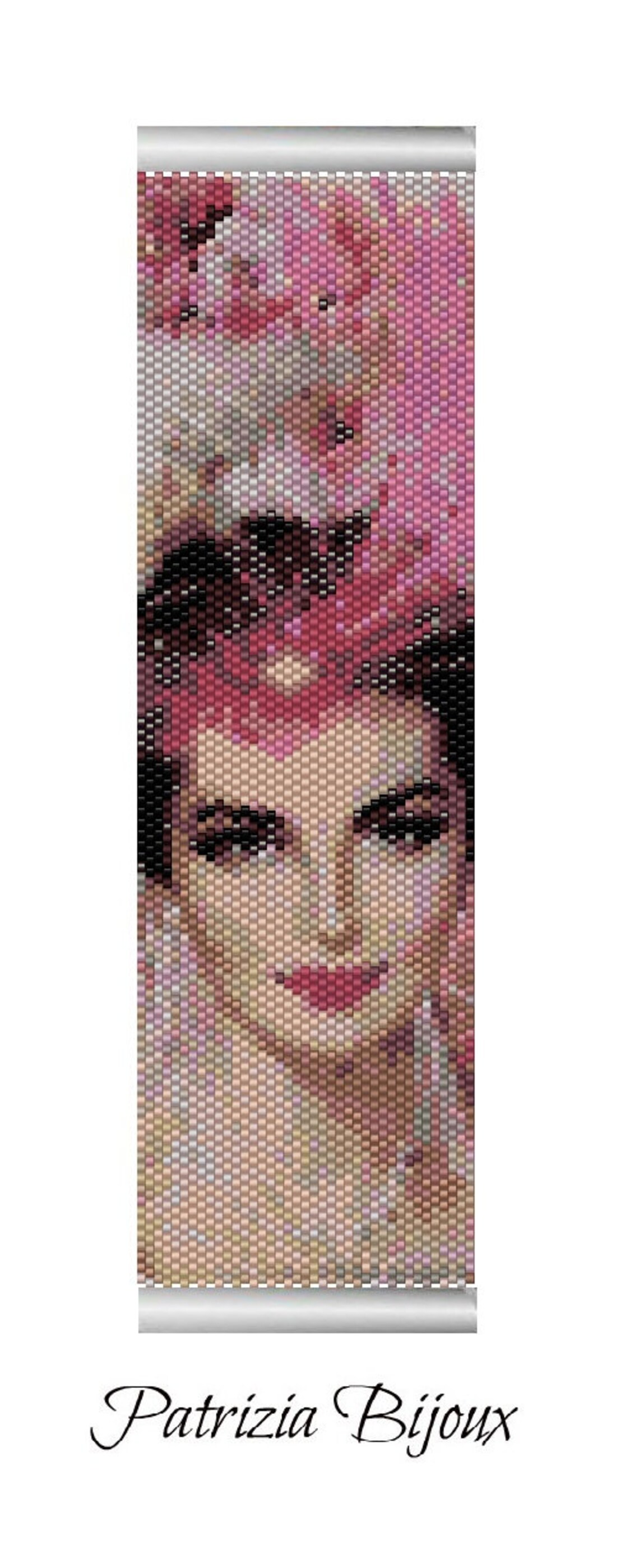 Peyote Cuff Stitch Bracelet Pattern Vintage Art Odd Peyote - Etsy