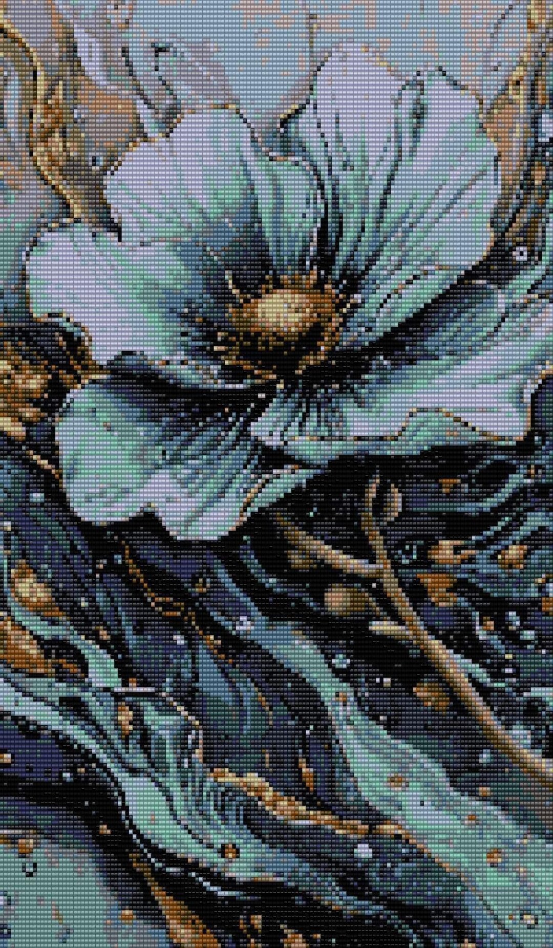 2 Patterns Peyote and Loom Pattern Flowers Vintage - Only 22 Colors ...