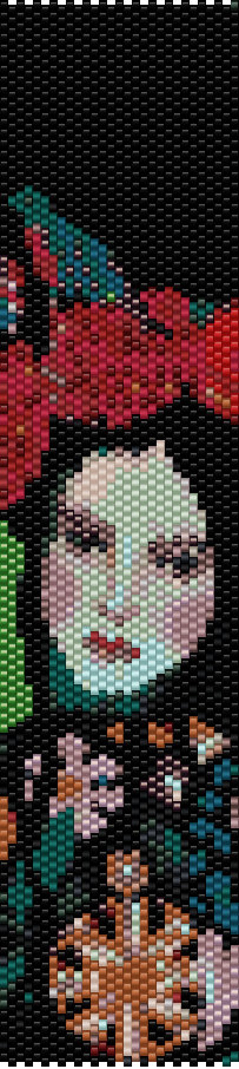 Peyote bracelet pattern odd count peyote pattern stitch - Etsy Italia