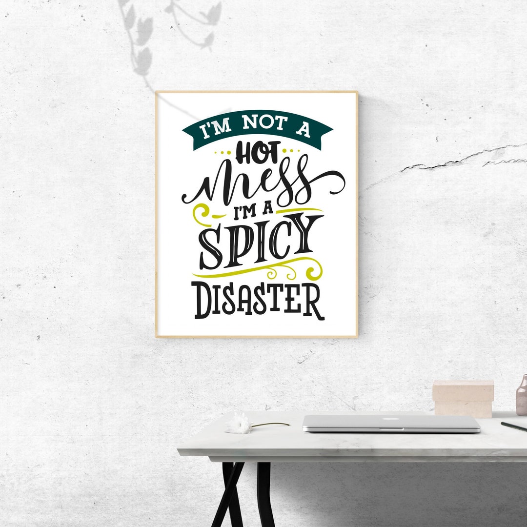 Funny Quote Printable|colorful Quote Printable Art| Wall Art Printable ...