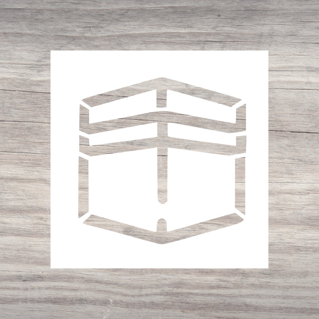 Kaaba Stencil-reusable Stencil for Painting-islamic Stencil-hajj-umra ...