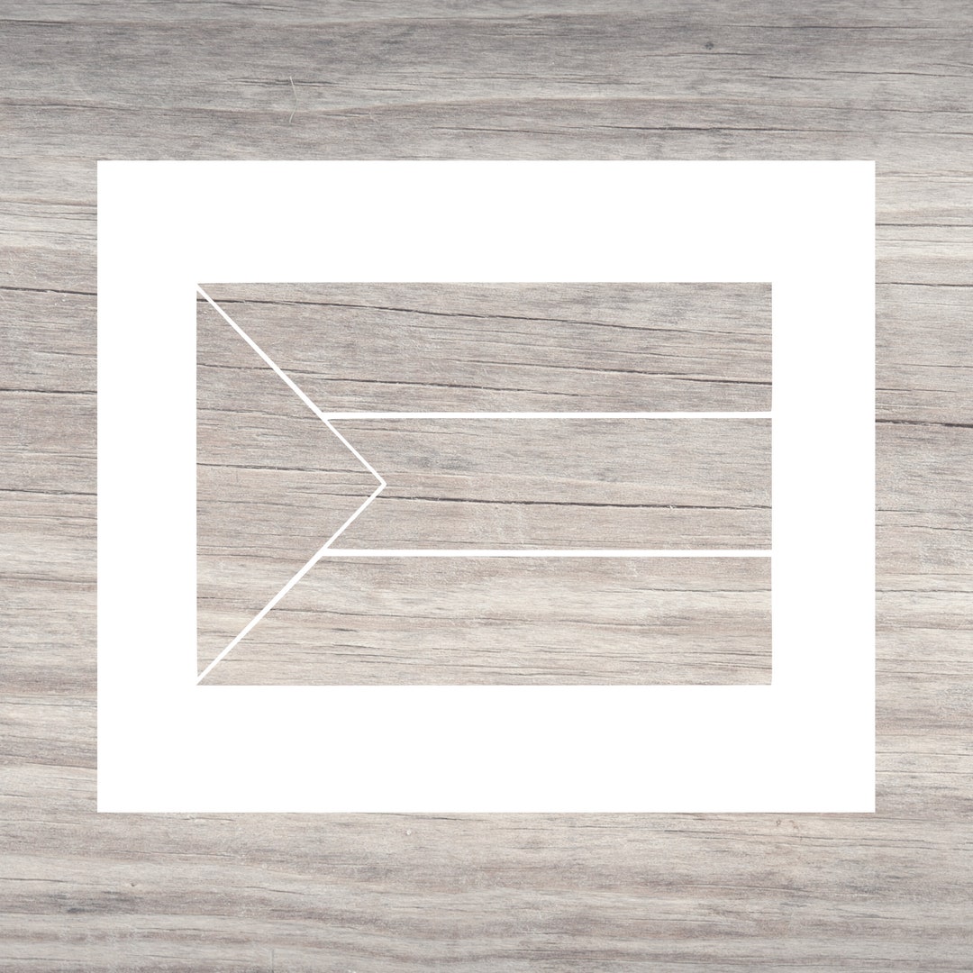 Palestine Flag Stencil| Reusable Craft Stencil of Palestine| Middle ...