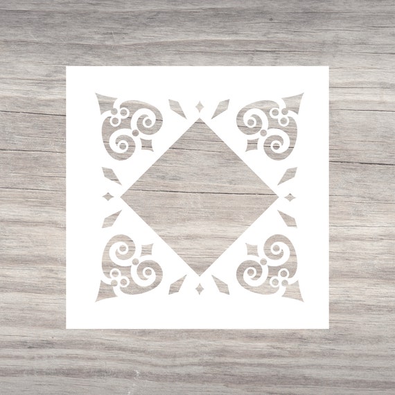 Tile Stencil-reusable Stencil for Painting-diy - Etsy
