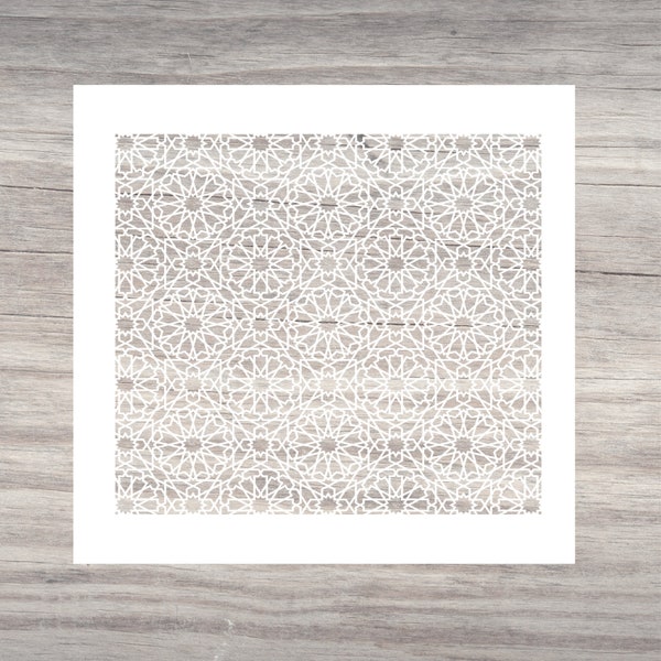 Moroccan Stencil - Etsy