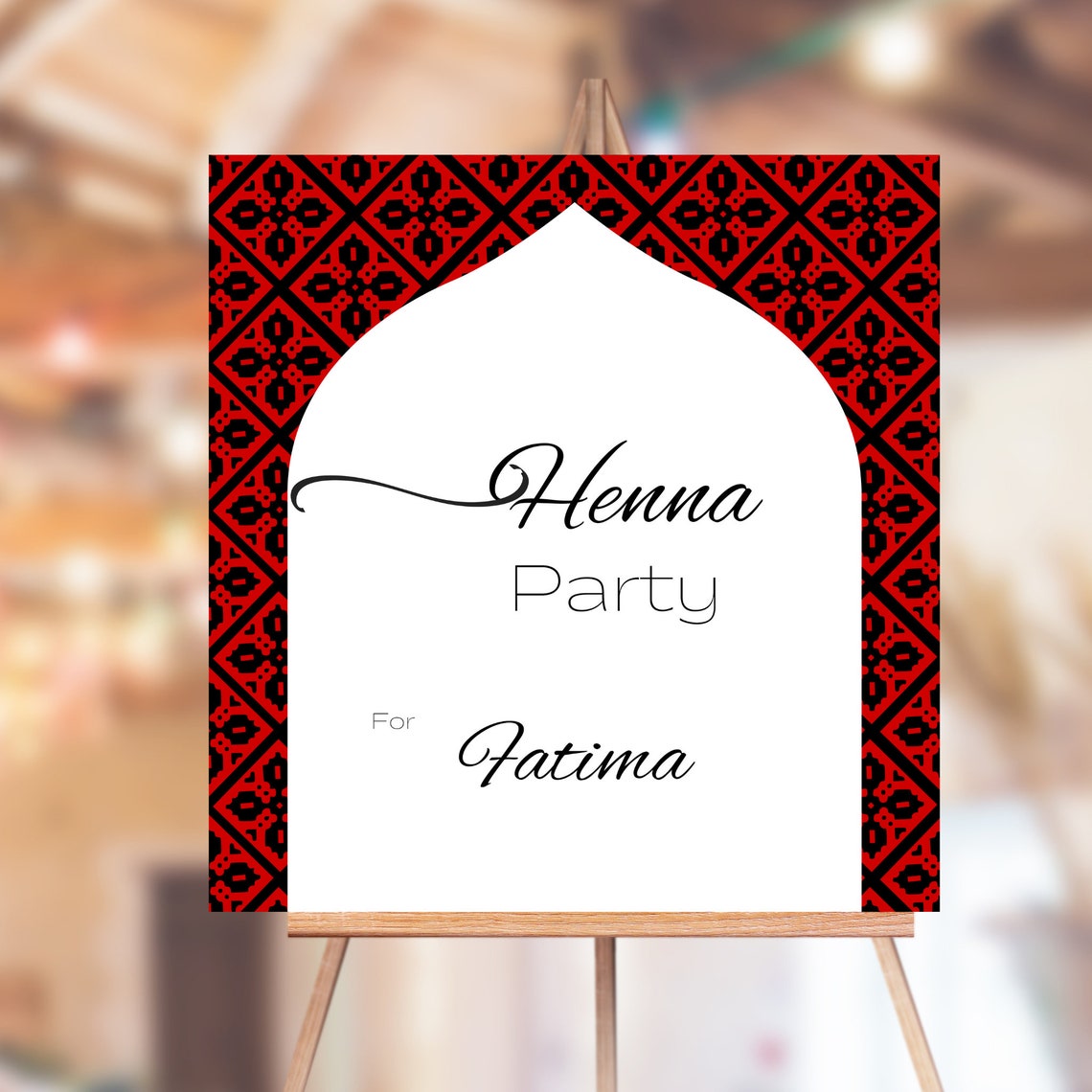 Custom Quote Printable Sign for Weddings, Engagements, Henna ...