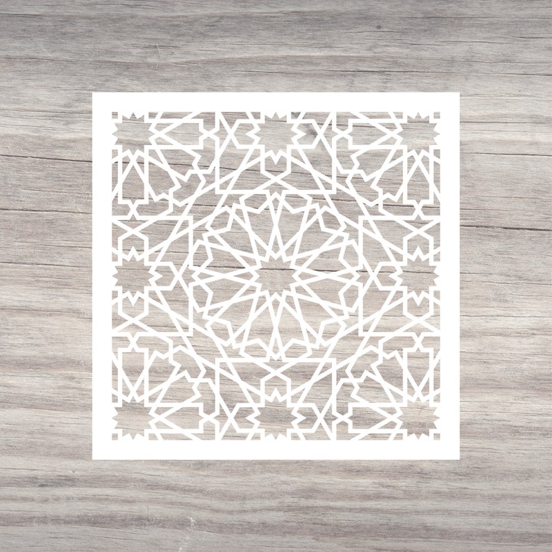 Painting Stencil Moroccan - Etsy