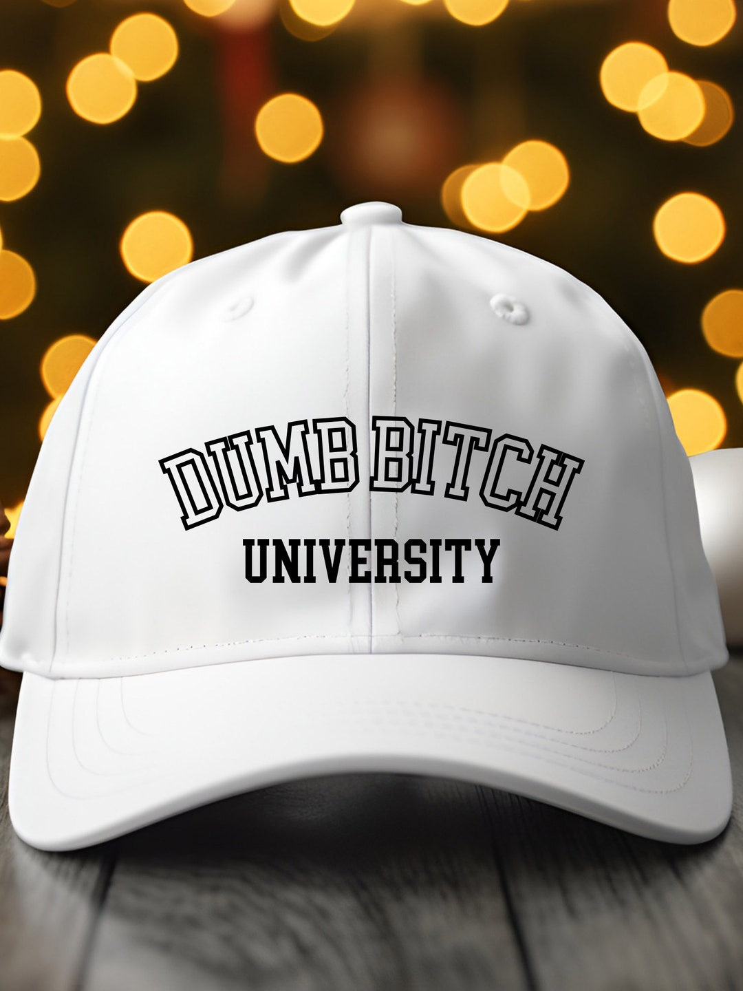 Dumb Bitch University Hat, College Hat, Embroidered Hat for Dumb Girl ...