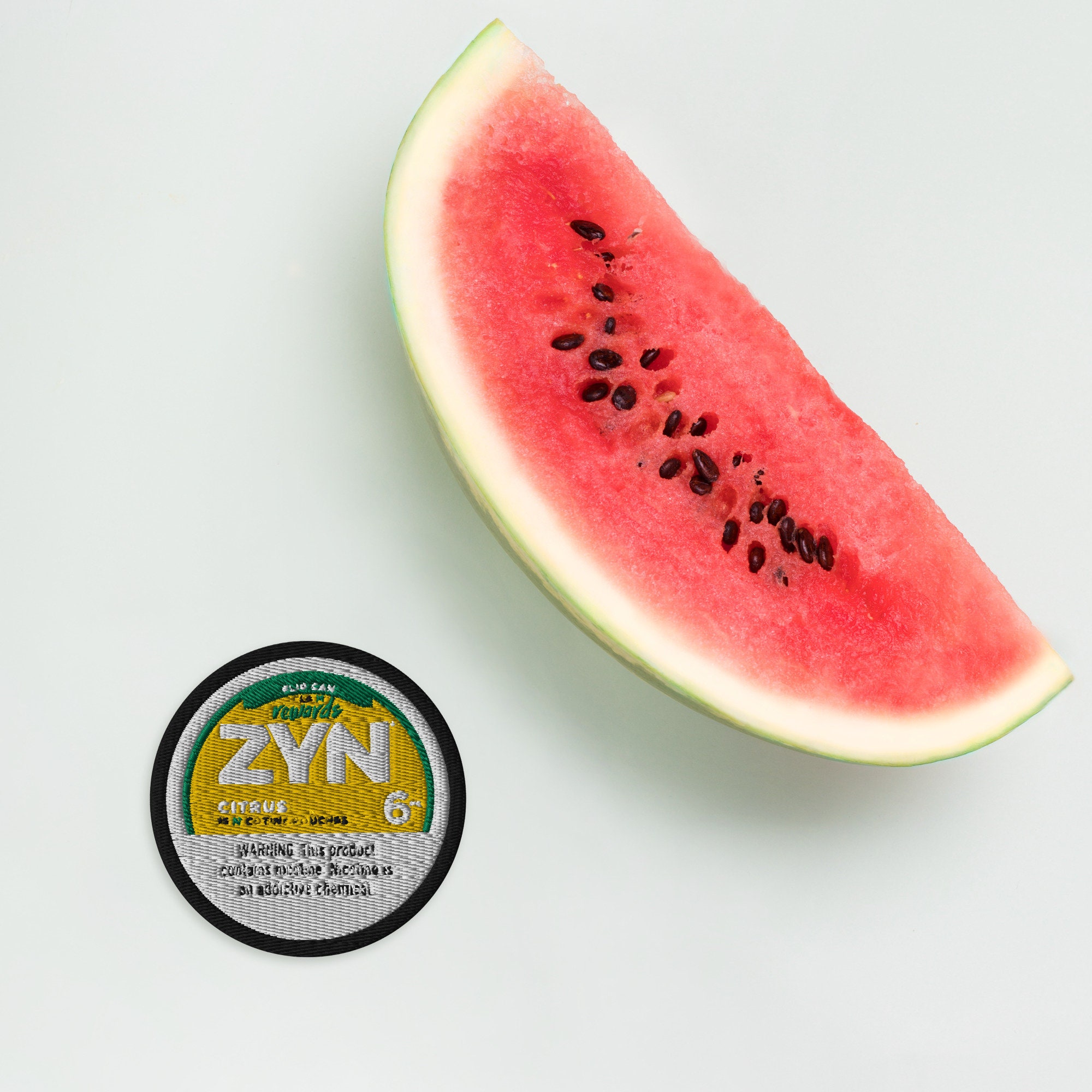 Zyn Embroidered Patches, Gift for Boyfriend, Zyn Patch, Embroidered Zyn ...