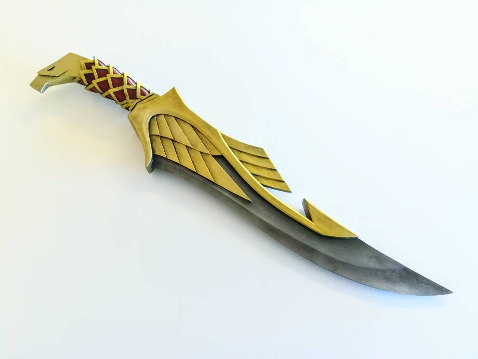 Elven Dagger Cosplay Prop Replica Inspired by Skyrim - Etsy