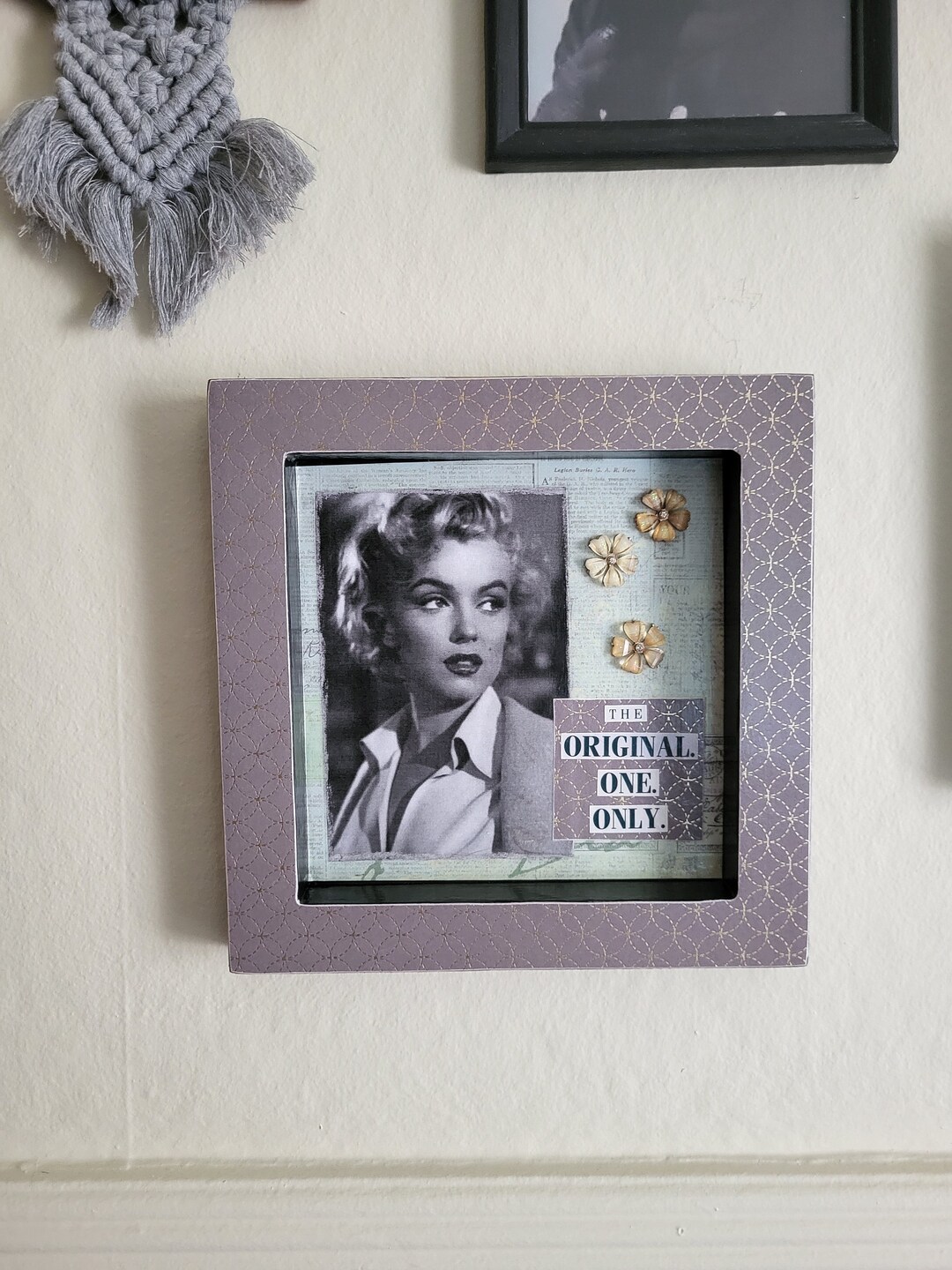 Marilyn Monroe, Collage Art, Marilyn Wall Art, Gift - Etsy