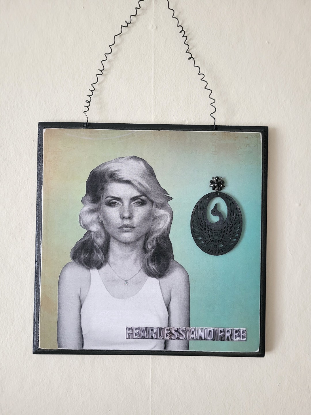 Debbie Harry Wall Art, Female Empowerment, Blondie Wall Hanging ...