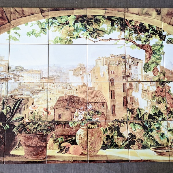 Tile Mural Kitchen Backsplash - Etsy