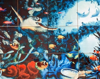 Farm Animals Ceramic Tile Mural. - Etsy