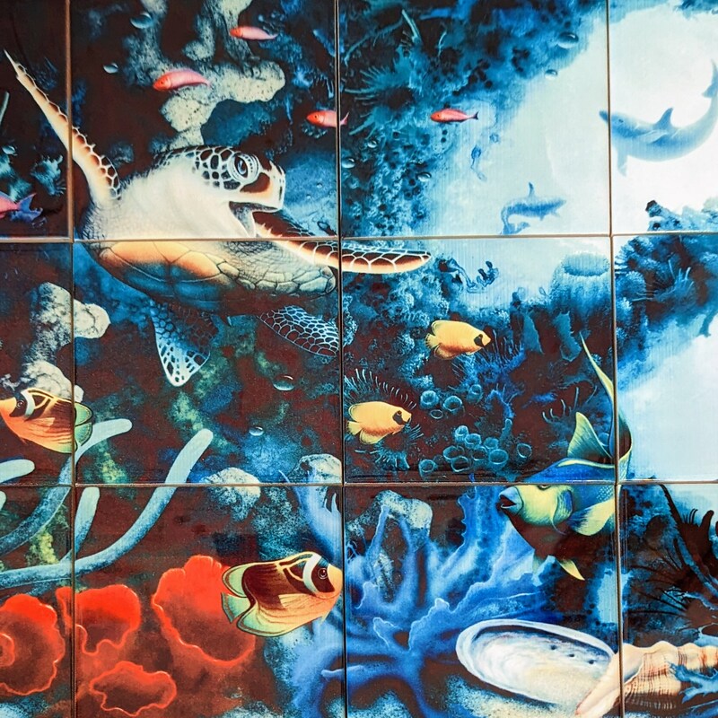 Sea Turtle Mural - Etsy