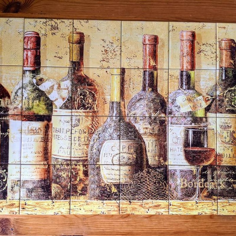 Large Tile Mural - Etsy