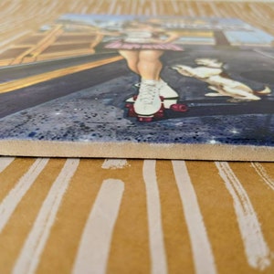 Fast Food Americana Ceramic Tile Art, Glossy Finish, Diner Decor - Etsy
