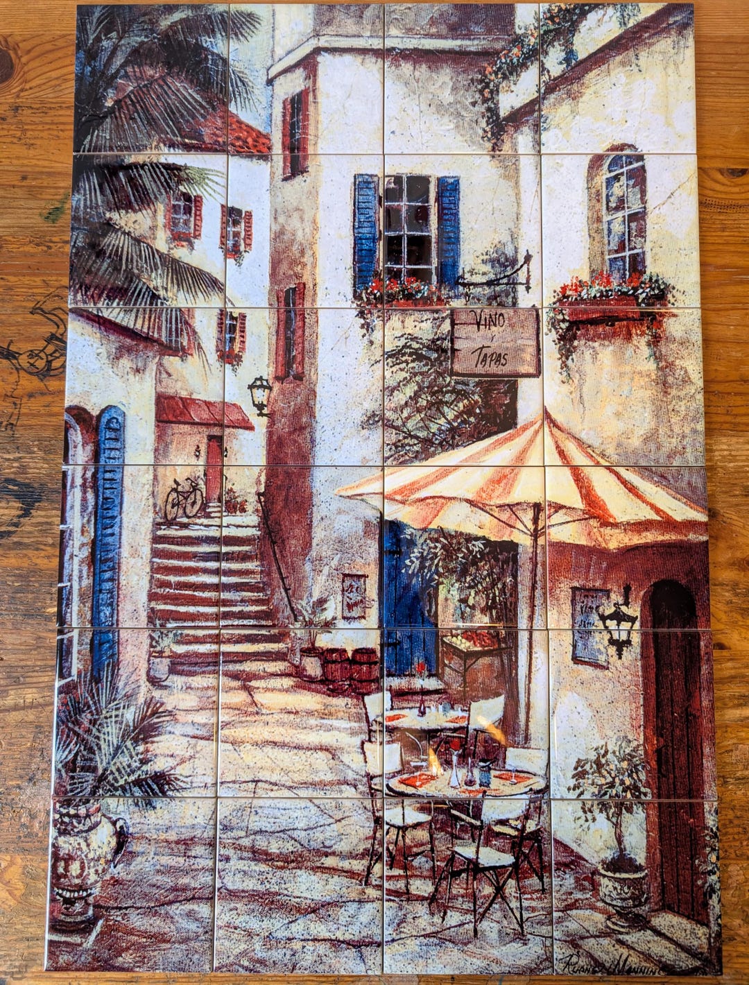 Tuscany Italy Ceramic Tile Mural Backsplash. - Etsy
