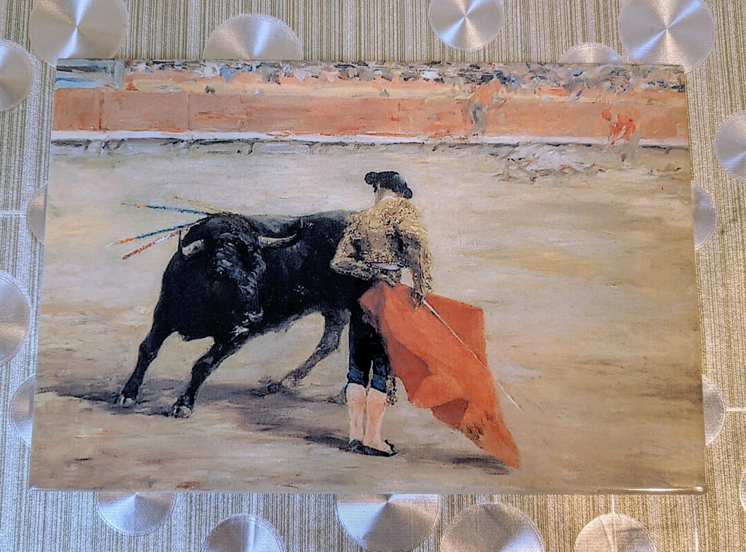 Matador Ceramic Wall Art Tile, 8" by 12" Glossy Finish, With or Without ...
