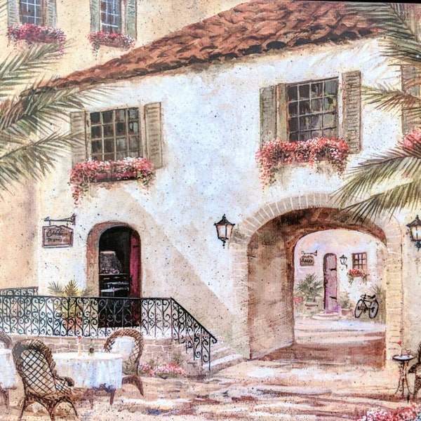 Spanish Tile Wall Art - Etsy