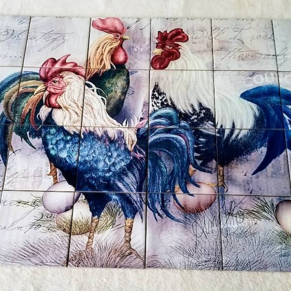 Tile Mural - Etsy