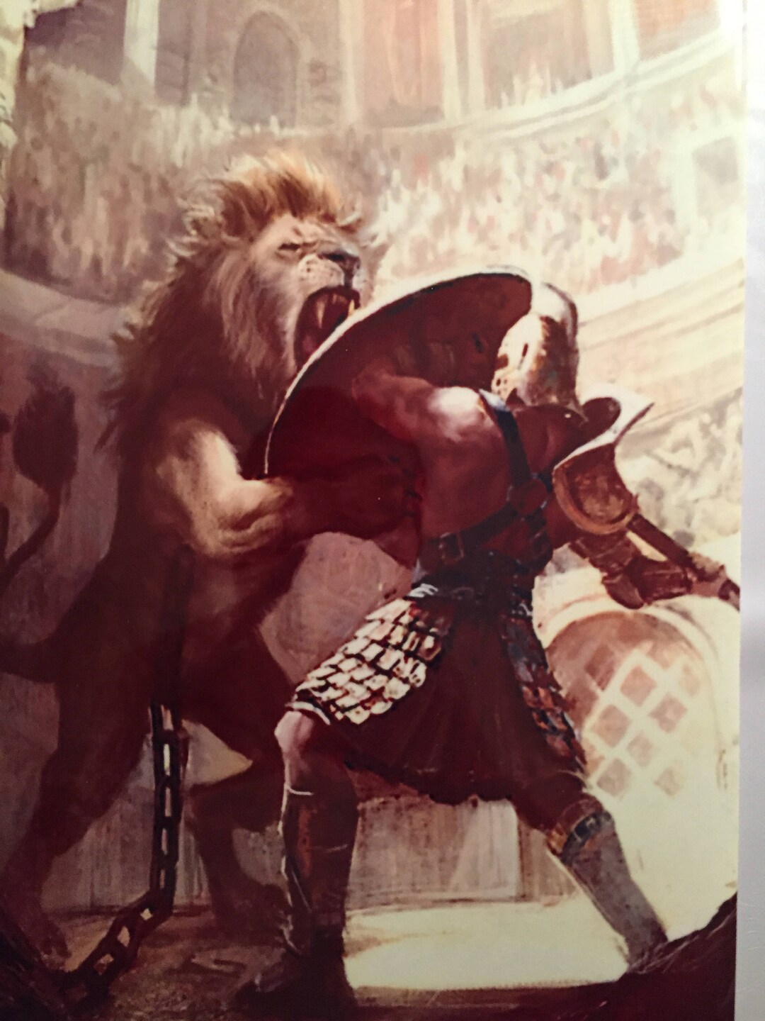 Gladiator Ceramic Wall Art Tile, 8" by 12" Glossy Finish, With or ...