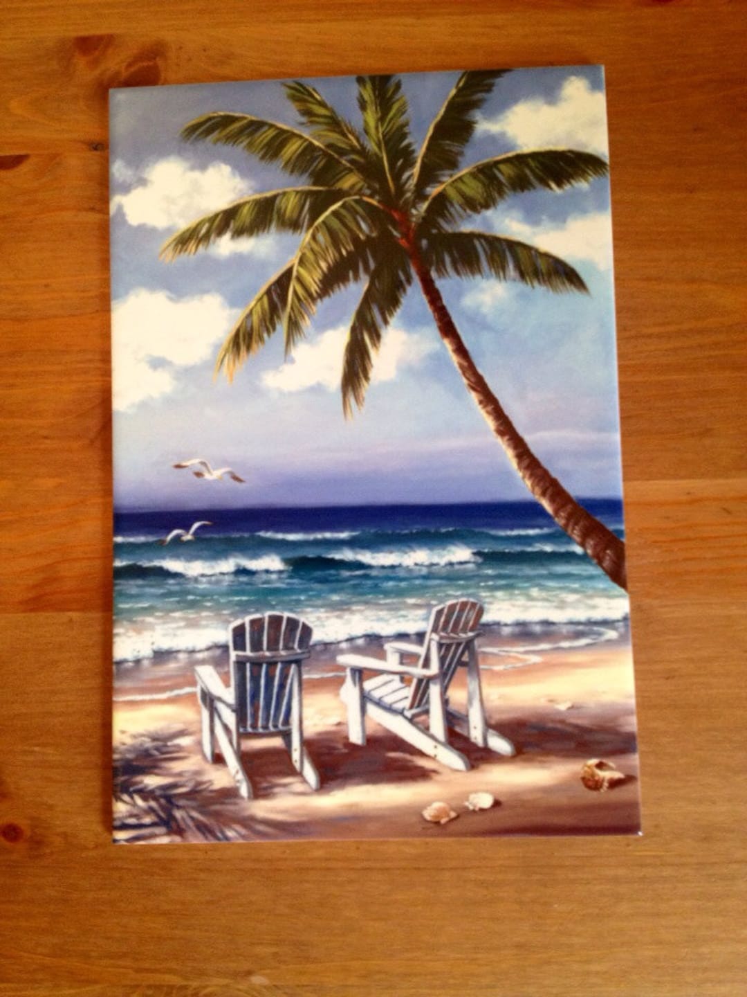 Jamaica Ceramic Wall Art Tile, 8" by 12" Glossy Finish, With or Without ...