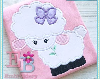 Lamb embroidery | Etsy