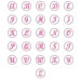Alli Alphabet Clip Centers, INSTANT DOWNLOAD, Multiple Sizes and ...
