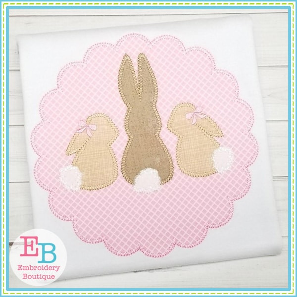 Bunny Applique Pattern - Etsy