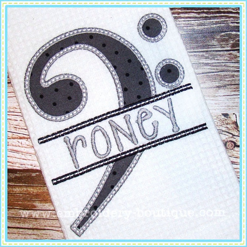 Bass Clef Pattern - Etsy