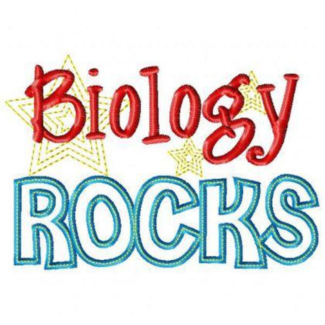 Biology Rocks, INSTANT DOWNLOAD, Multiple Sizes & Formats, Machine ...