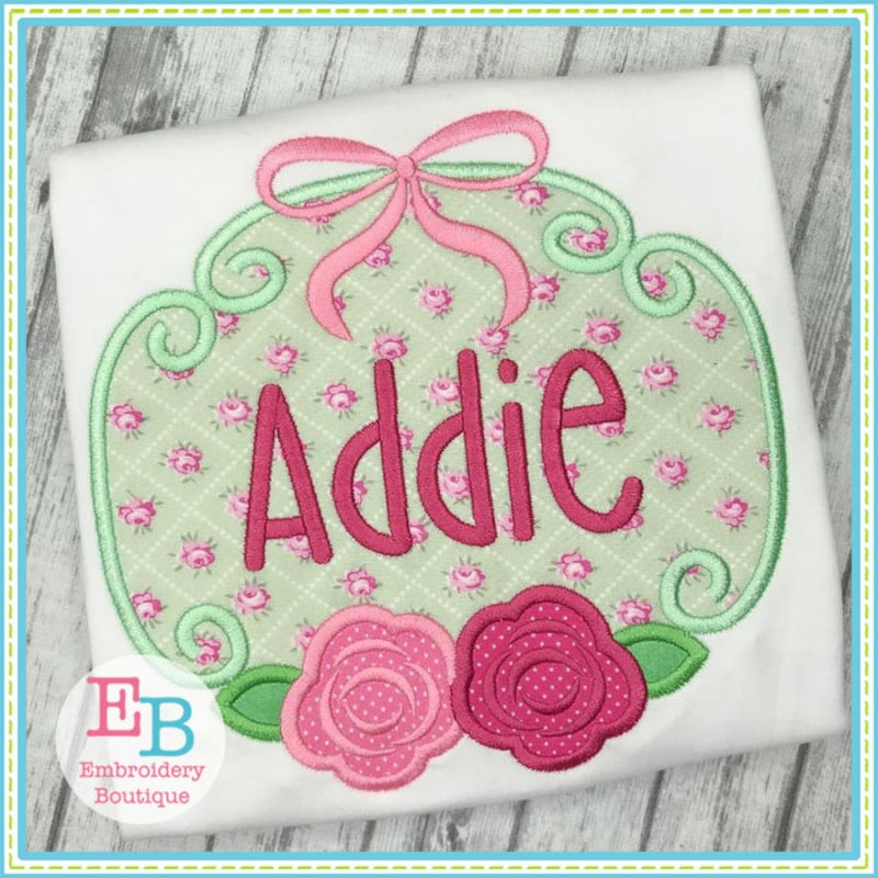 Applique Frame - Etsy