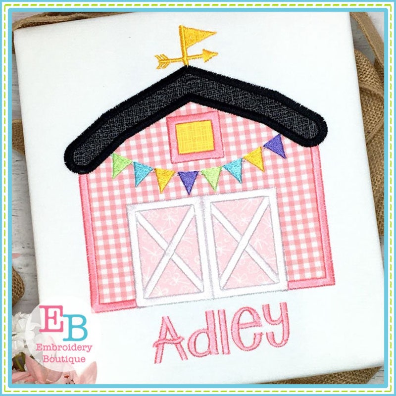 Farm Applique - Etsy