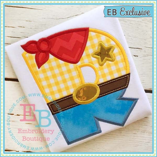 Cowboy Applique - Etsy