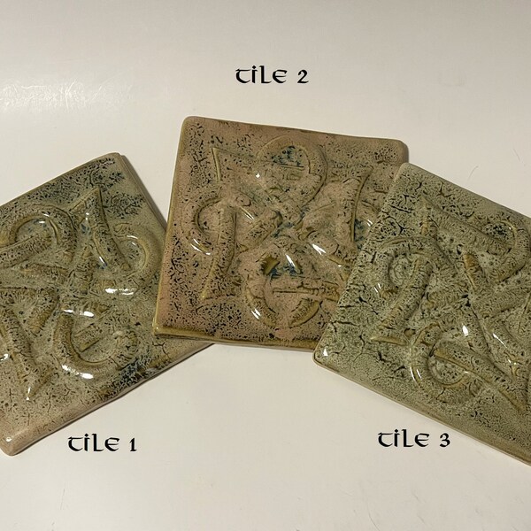 Celtic Ceramic Tile - Etsy