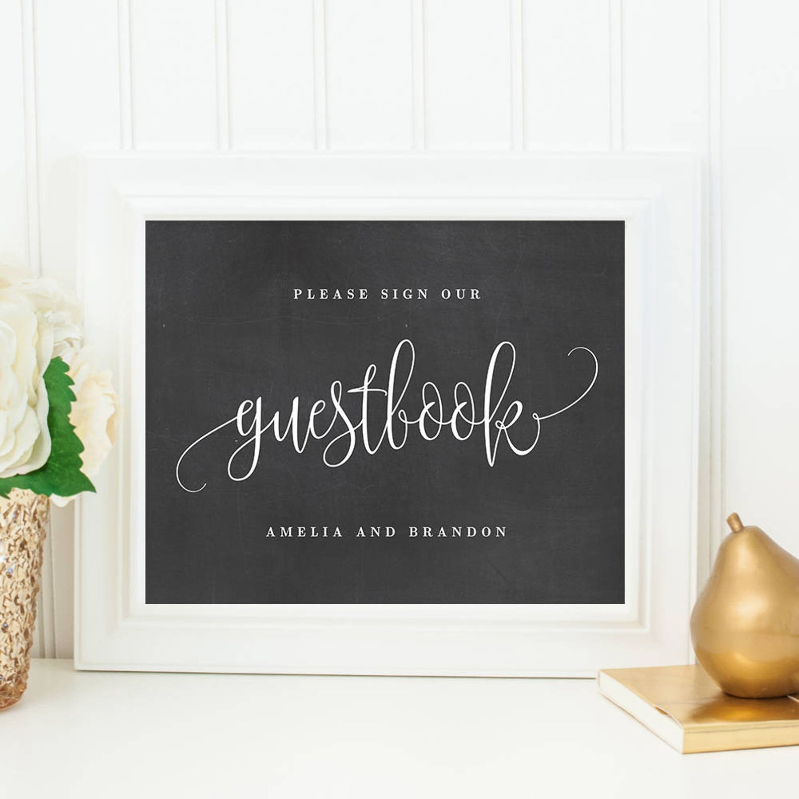 BUNDLE DEAL Faux Chalkboard Sign Templates Set Printable - Etsy