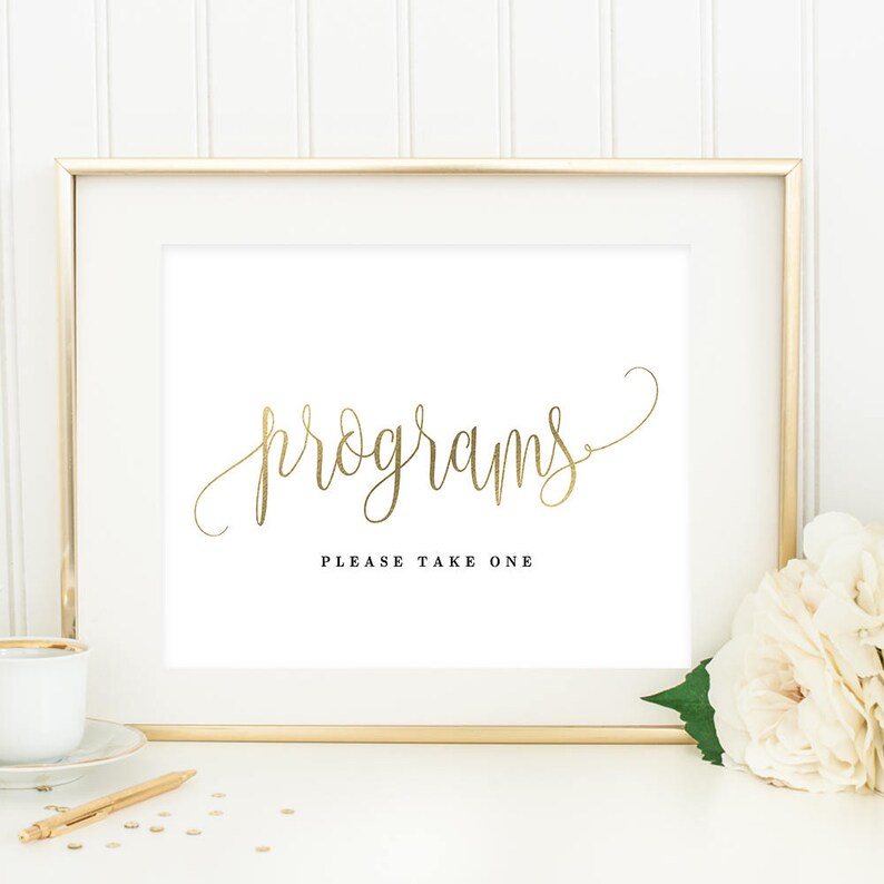 BUNDLE DEAL Wedding Sign Templates Set Printable Wedding - Etsy