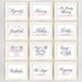 BUNDLE DEAL Wedding Sign Templates Set Printable Wedding - Etsy