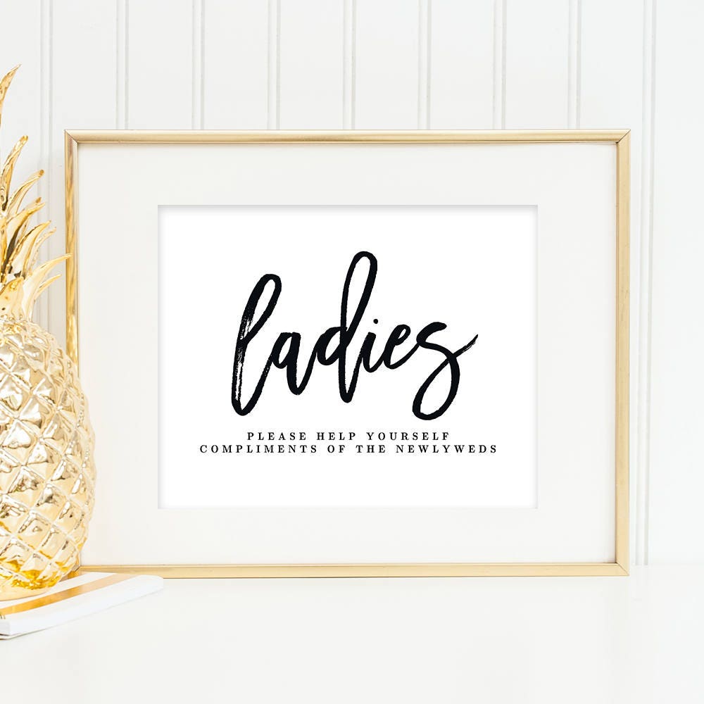 BUNDLE DEAL Wedding Sign Templates Set Printable Wedding | Etsy