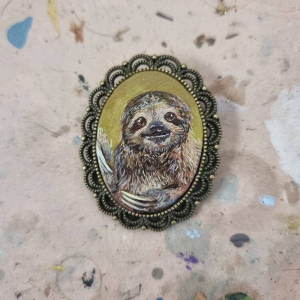 Sloth Painting - Etsy