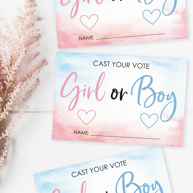 Gender Voting - Etsy