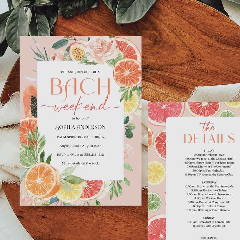 Citrus Party Decor - Etsy