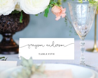 Avery Place Cards | Etsy