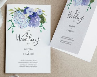 Hydrangea Program | Etsy