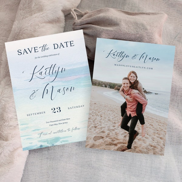 Destination Wedding Save the Date - Etsy