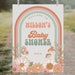 Groovy Baby Editable Baby Shower Welcome Sign Template, Welcome Baby ...