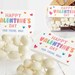 Editable Valentine's Day Treat Bag Topper, Valentine Cards for Kids ...