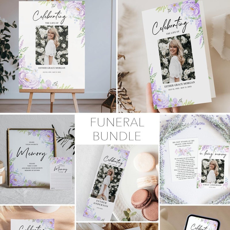 Purple Petals for Funeral - Etsy