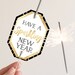 New Years Eve Sparkler Tags - New Year's Eve Decorations - Printable ...