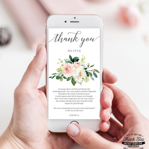Virtual Thank You Cards - Etsy